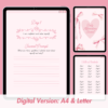 30-Day Daily Affirmations & Prompts Journal - DIYHomeprintables