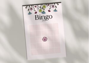 Aesthetic Free Printable 2026 Vision Board Bingo Cards