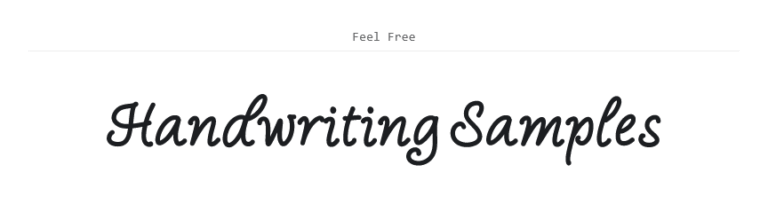 40+ free realistic handwritten fonts with commercial license ...